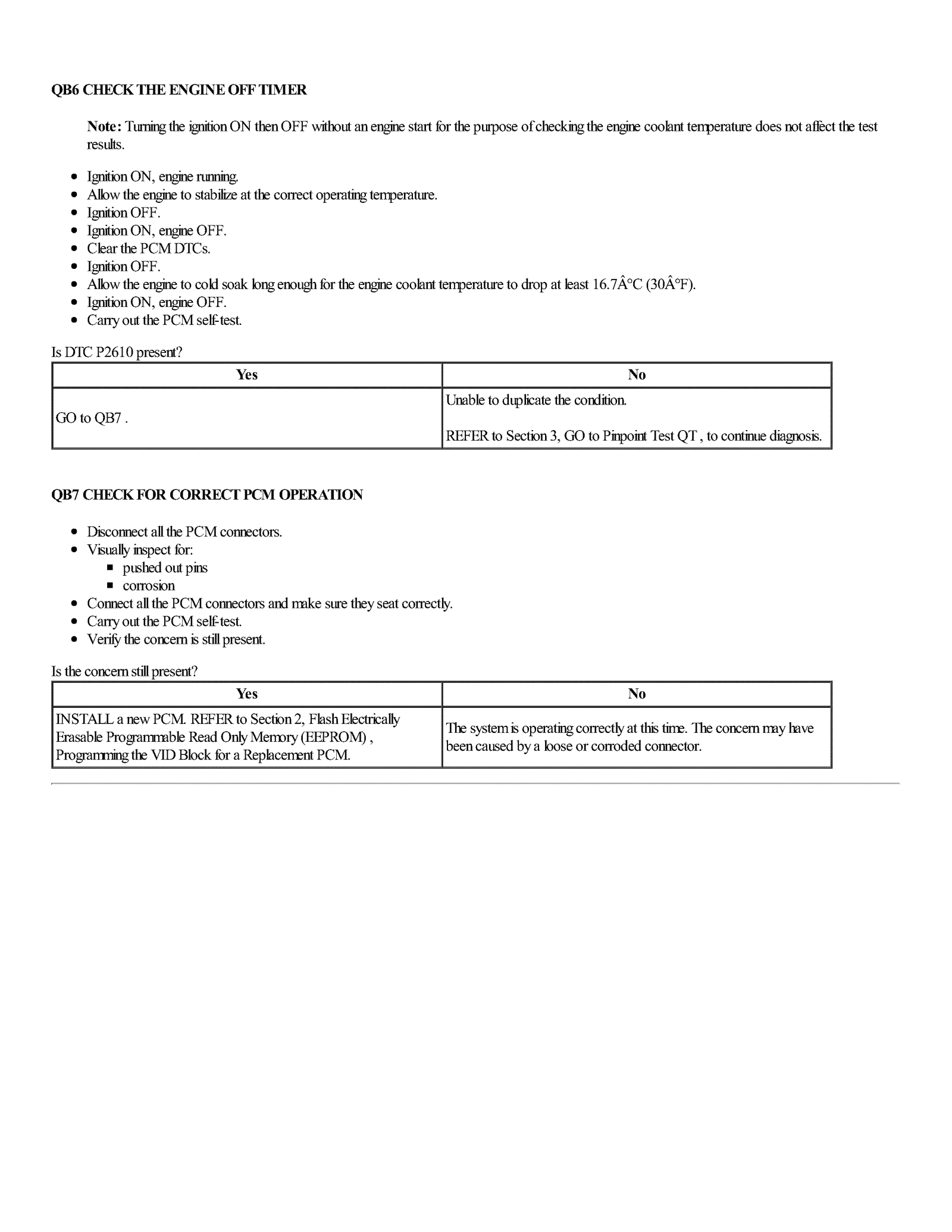 Code P1633 Ford Escape Keep Alive Power Voltage Too Low ...